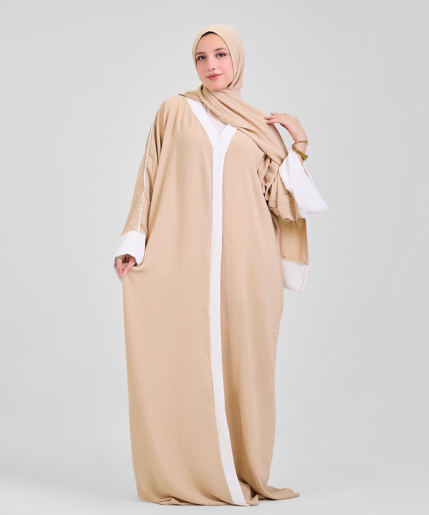 Asdal in abaya beige – rafif